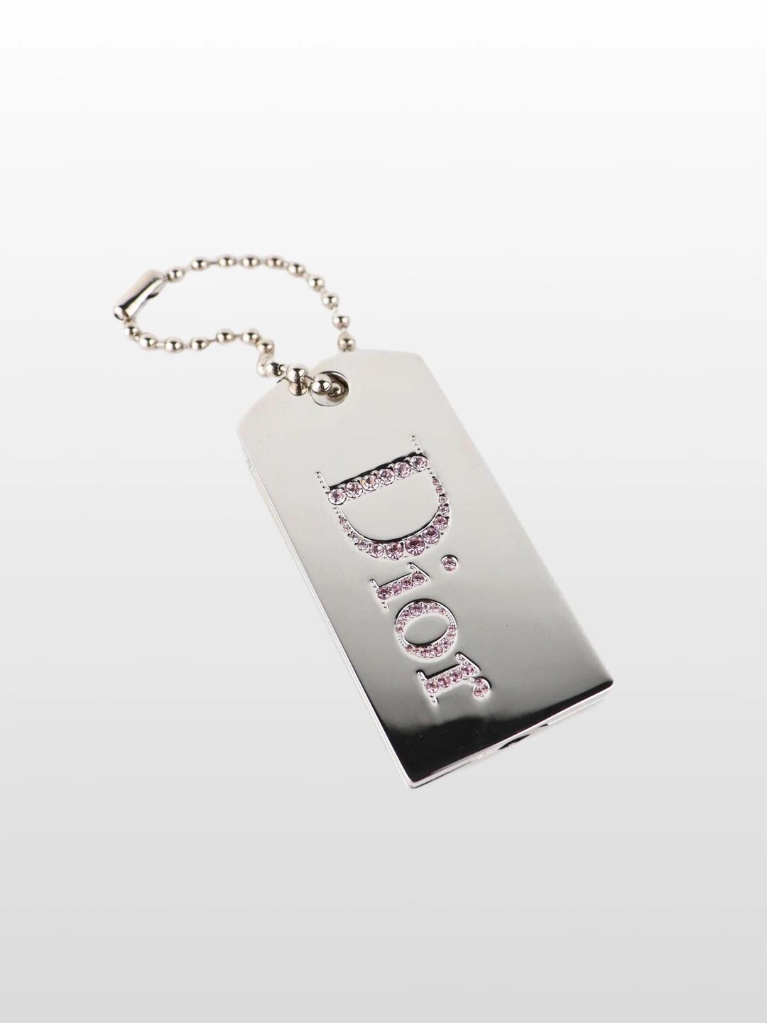 Vintage Dior Swarovski Crystal Bag Charm Keychain Rare Archive Y2k - Etsy