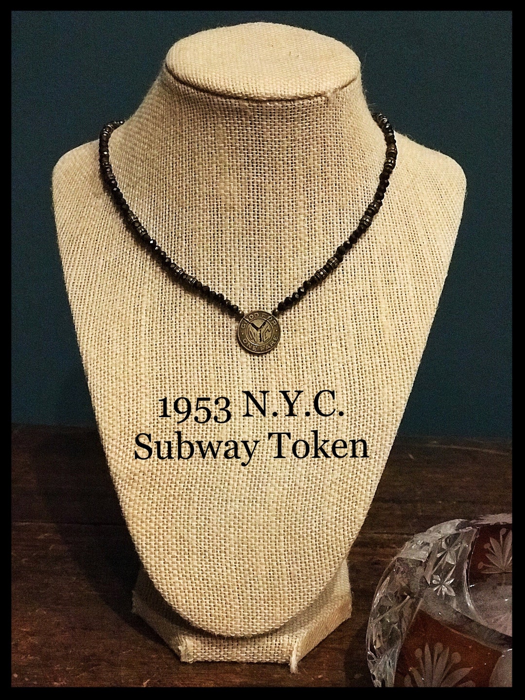1953 N.Y.C. Subway Token Necklace - Etsy