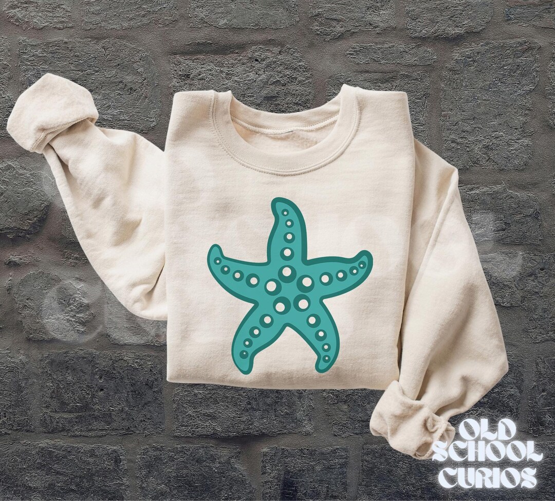 Sea Animals Vintage 90s Sweatshirt, Retro Ocean Sweater, Cute Sea ...