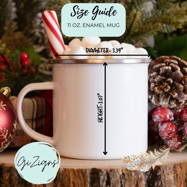 Personalized Christmas Mug, Kids Mug, Hot Chocolate Cup, Christmas Mug ...