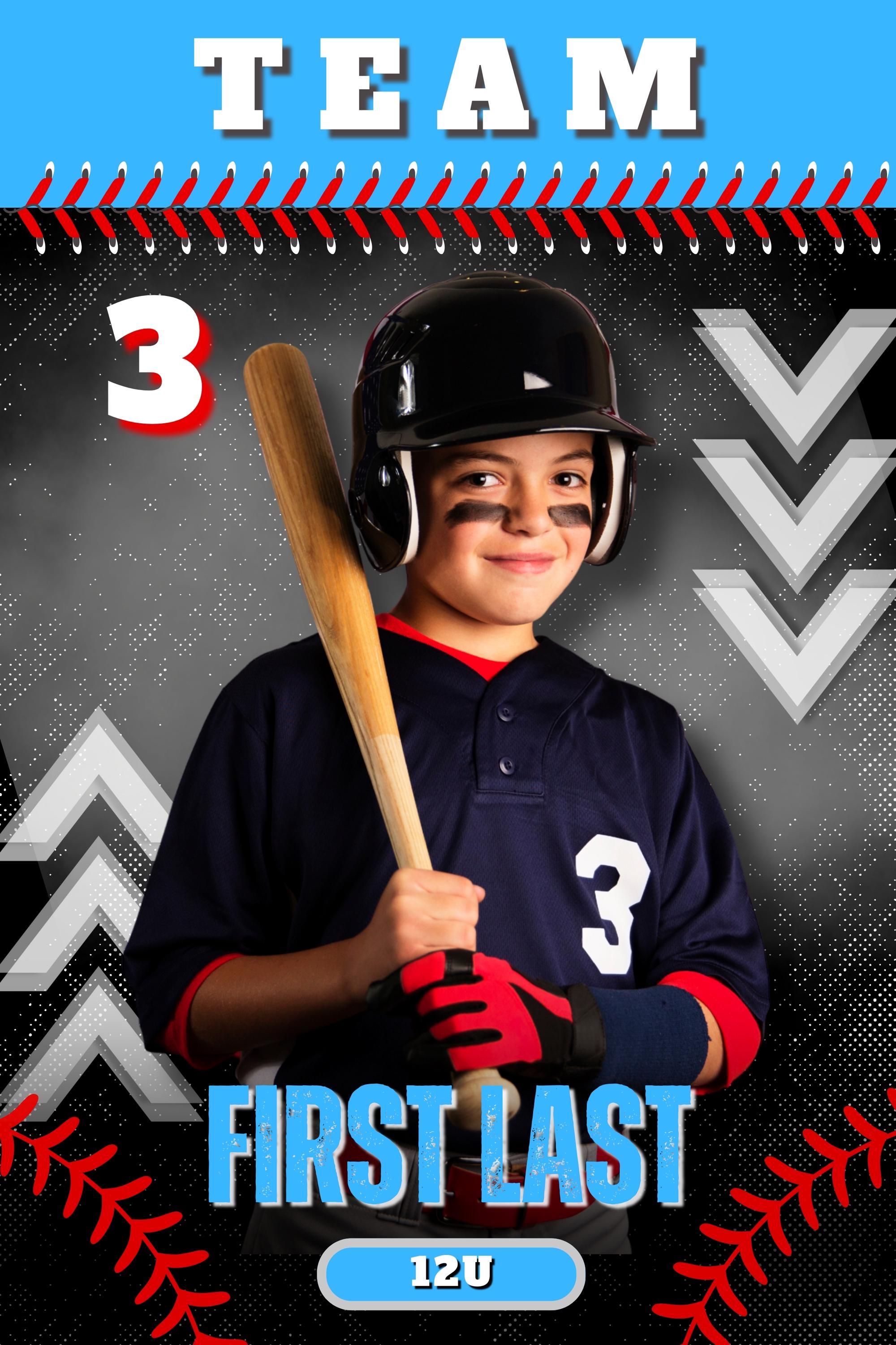 Editable Baseball Team Roster Lanyard Canva Template - Etsy