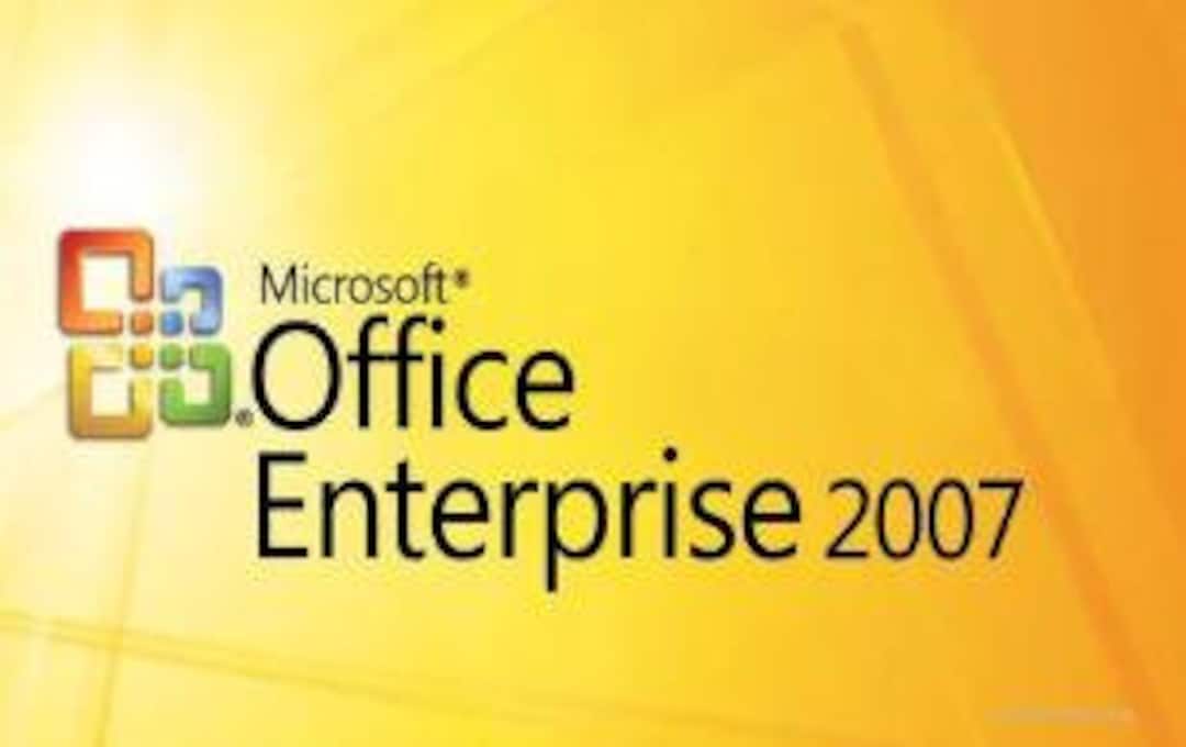 Microsoft Office Enterprise 2007 With Unlimited Dual Licensed Key - Etsy