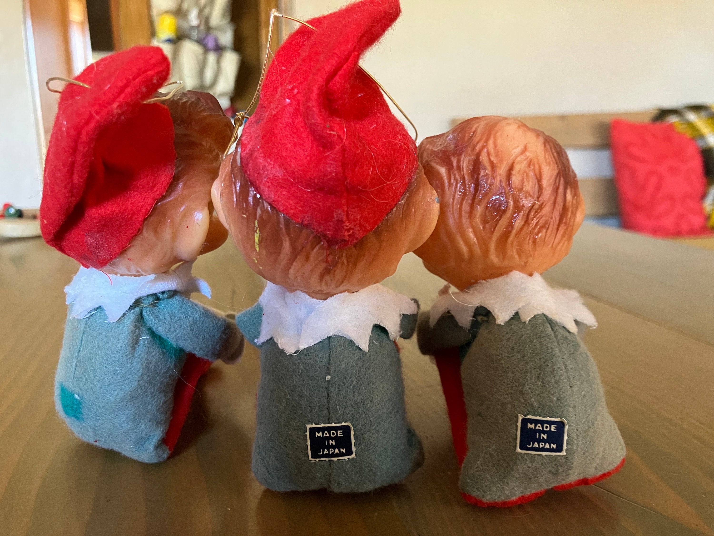 Three Vintage Knee Hugging Elf on a Shelf Elves Made in Japan - Etsy