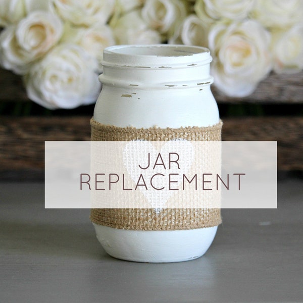 Burlap Mason Jars - Etsy