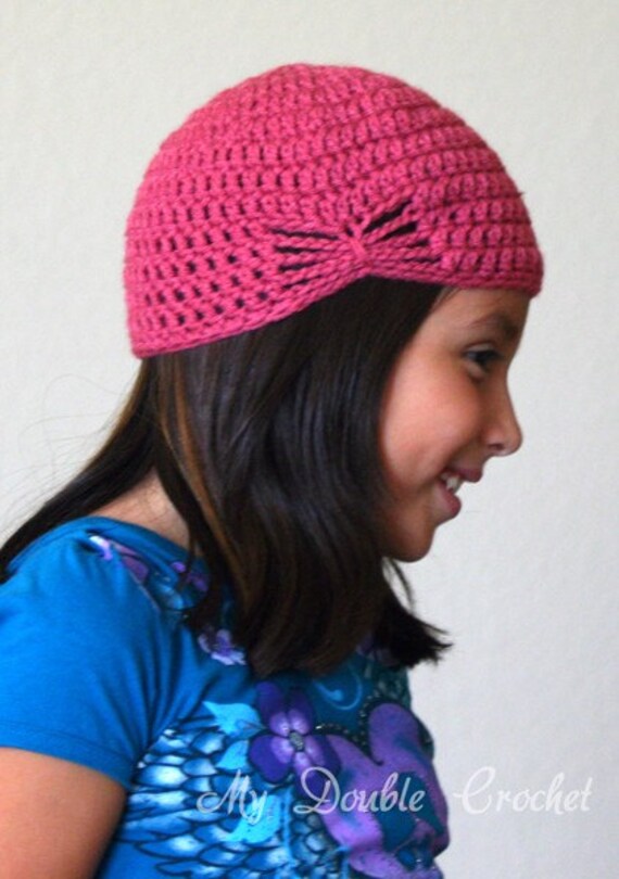 Items similar to Pink Butterfly Beanie - 16" on Etsy
