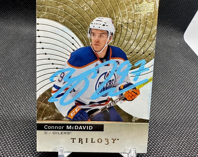 Connor Mcdavid & Wayne Gretzky Edmonton Oilers Rexall Place Final Game ...