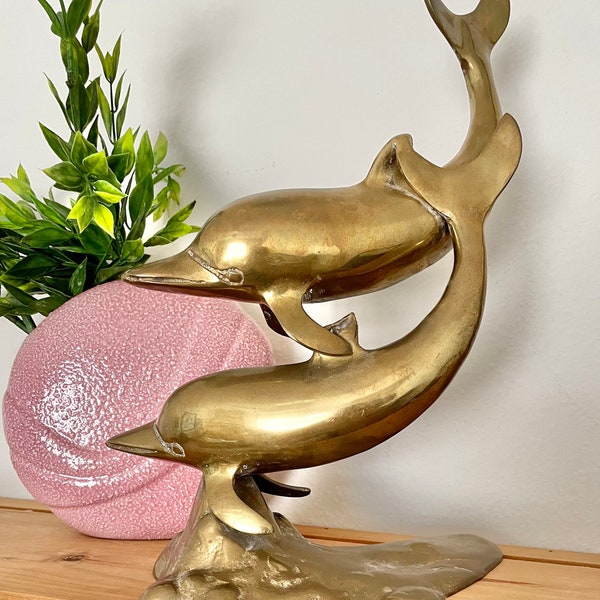 Brass Dolphins - Etsy
