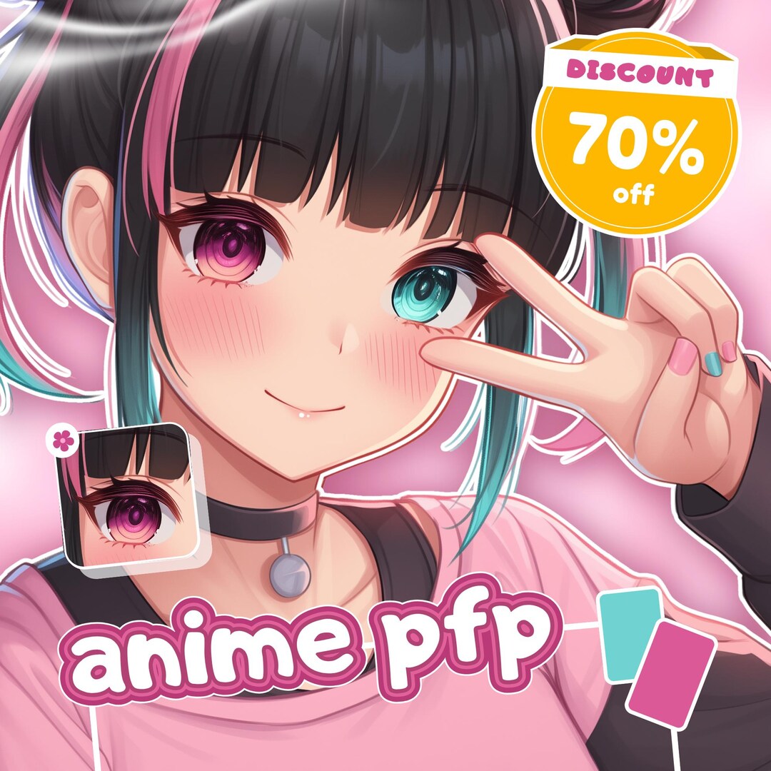 CUSTOM PFP, Anime Pfp, Vtuber Pfp, Discord Pfp, Anime Character ...