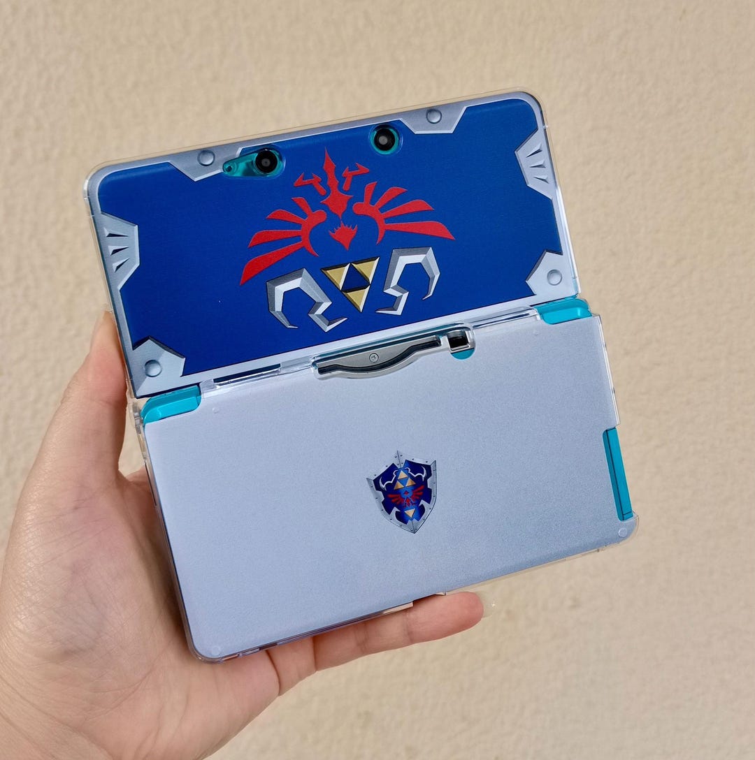 Legend of Zelda 3DS/NDS Case: Hylian Shield & Majora's Mask - Etsy