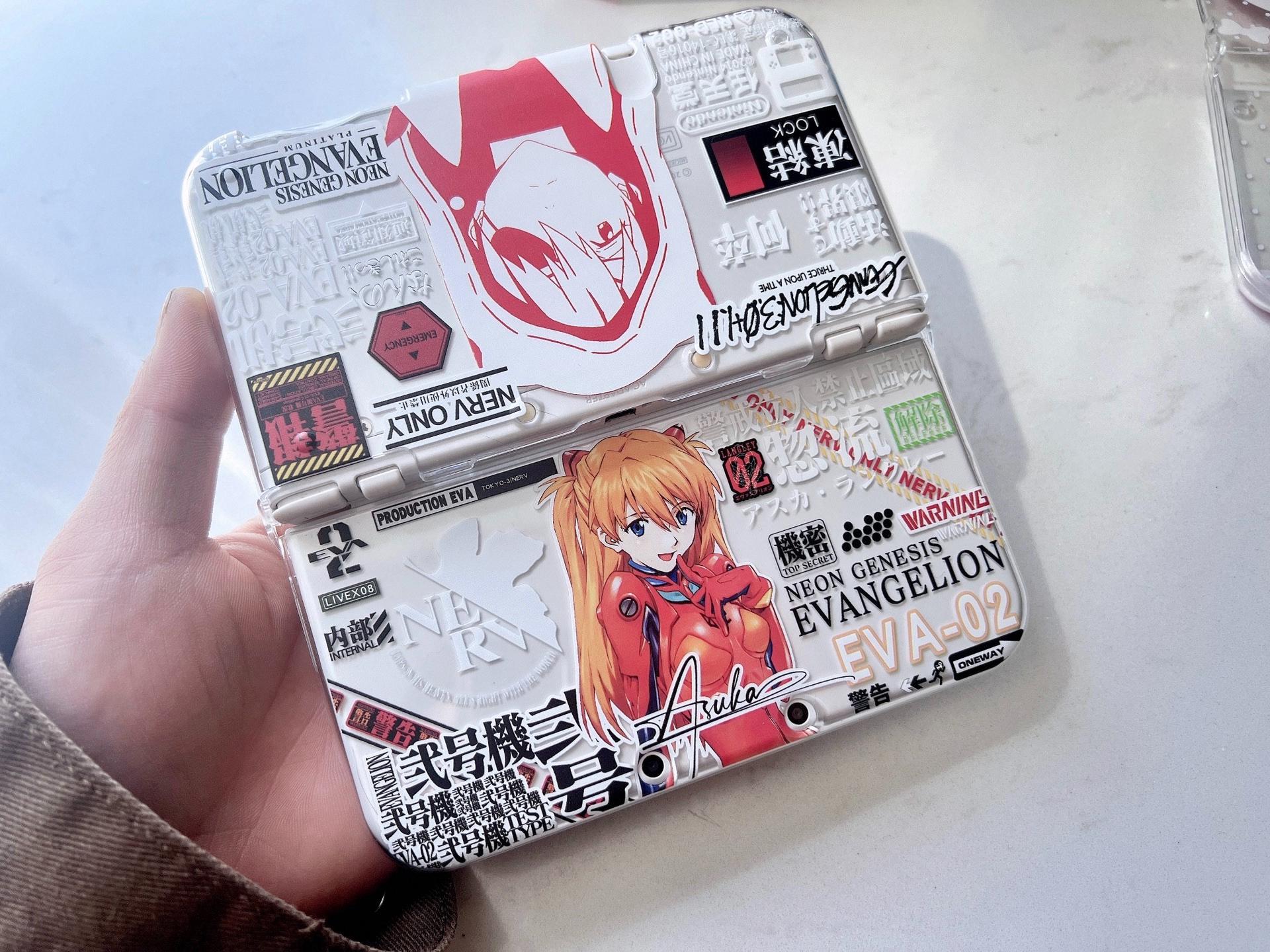 DIY Asuka Neon Genesis Evangelion 3ds Nds Case Full Model Series, Anime ...