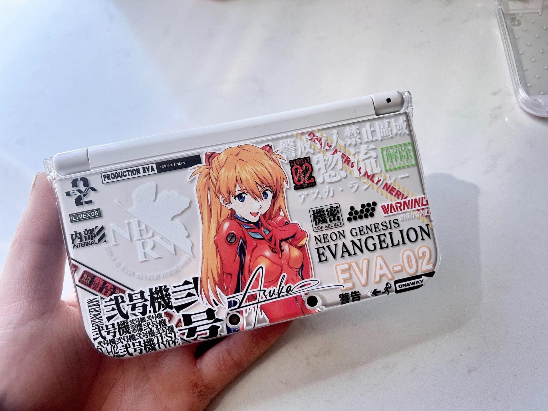 DIY Asuka Neon Genesis Evangelion 3ds Nds Case Full Model Series, Anime ...