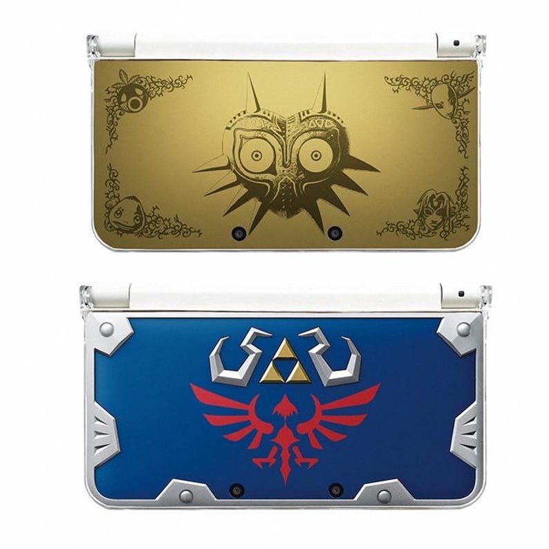 Legend of Zelda 3DS/NDS Case: Hylian Shield & Majora's Mask - Etsy