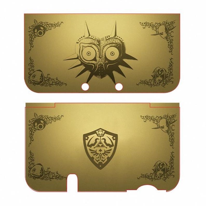 Legend of Zelda 3DS/NDS Case: Hylian Shield & Majora's Mask - Etsy