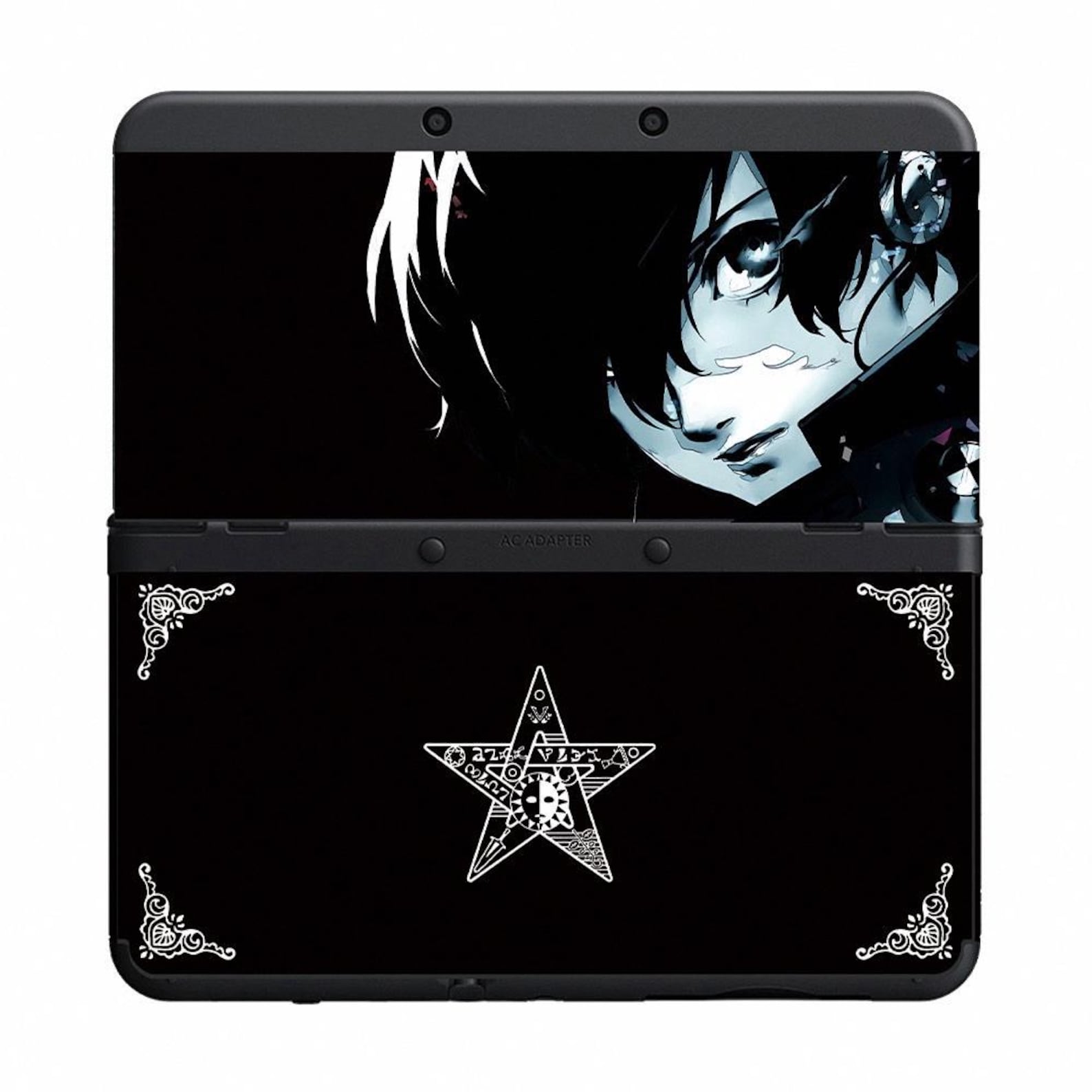 Dark Anime 3DS Case | Black Mystic Star Cover | Nintendo 3DS Protective ...