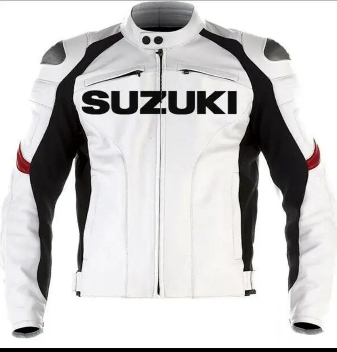 Suzuki GSXR Leather Racing Jacket - Etsy