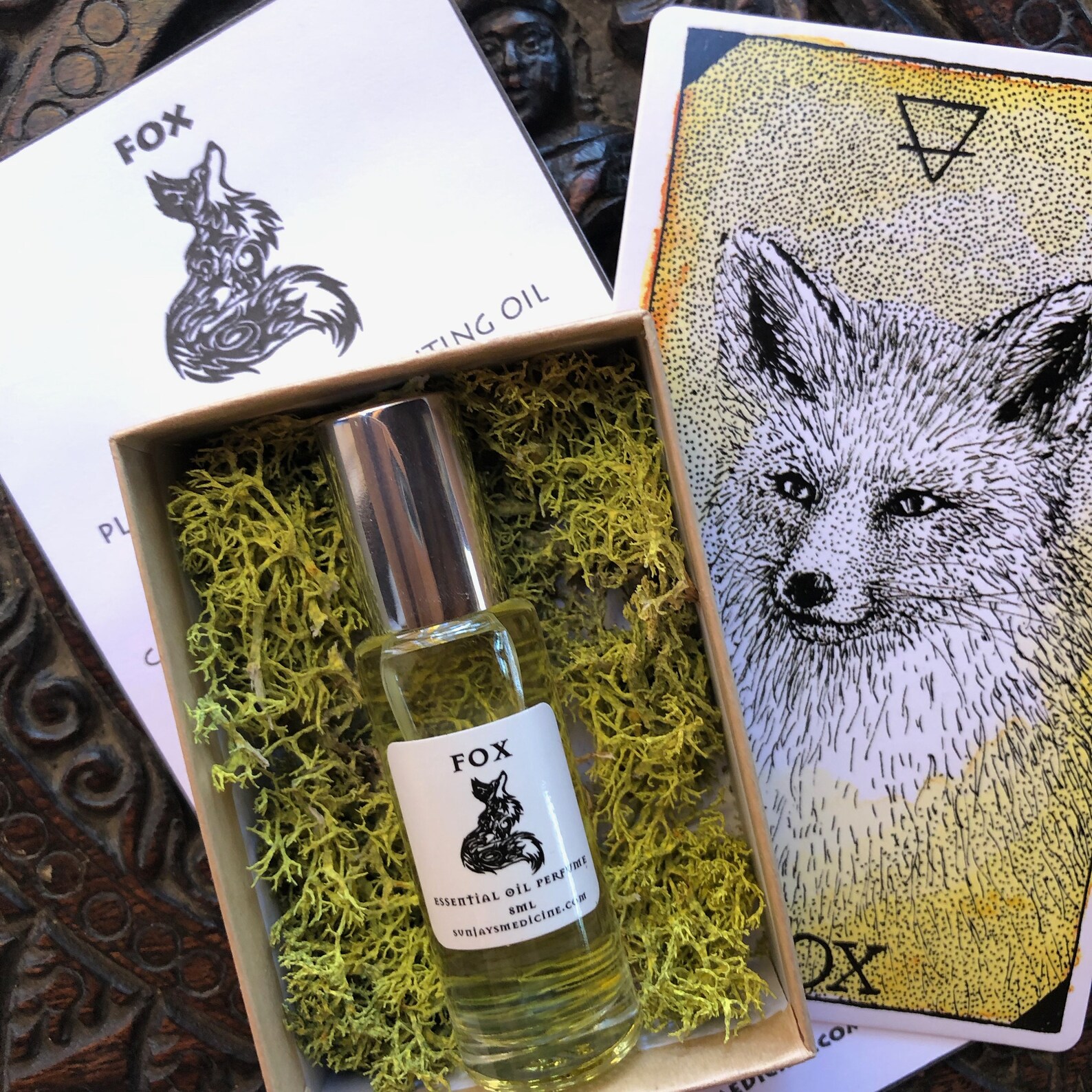 FOX SPIRIT Shamanic Medicine Drum With Signature Symbology Artwork - 14 ...