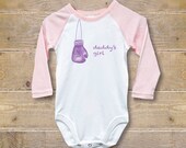 Boxing Baby Bodysuit Boxing Gift for New Dad Daddy's | Etsy