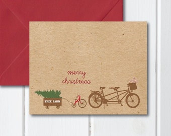 Tandem Bike Cards - Etsy