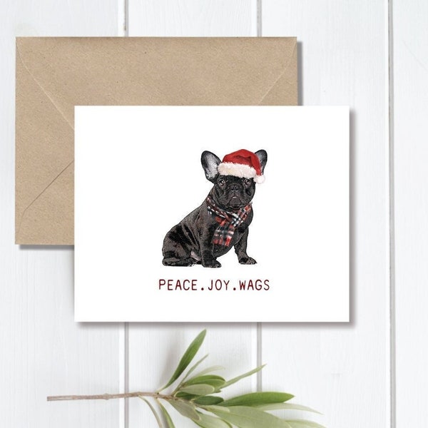 French Bulldog Card - Etsy