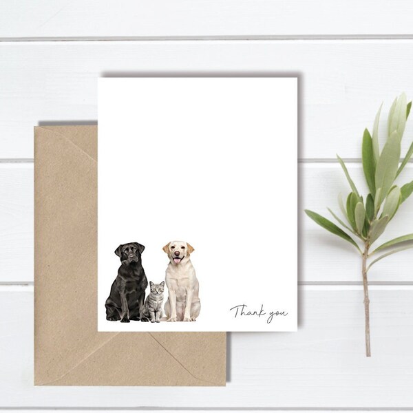 Chocolate Thank You Cards - Etsy