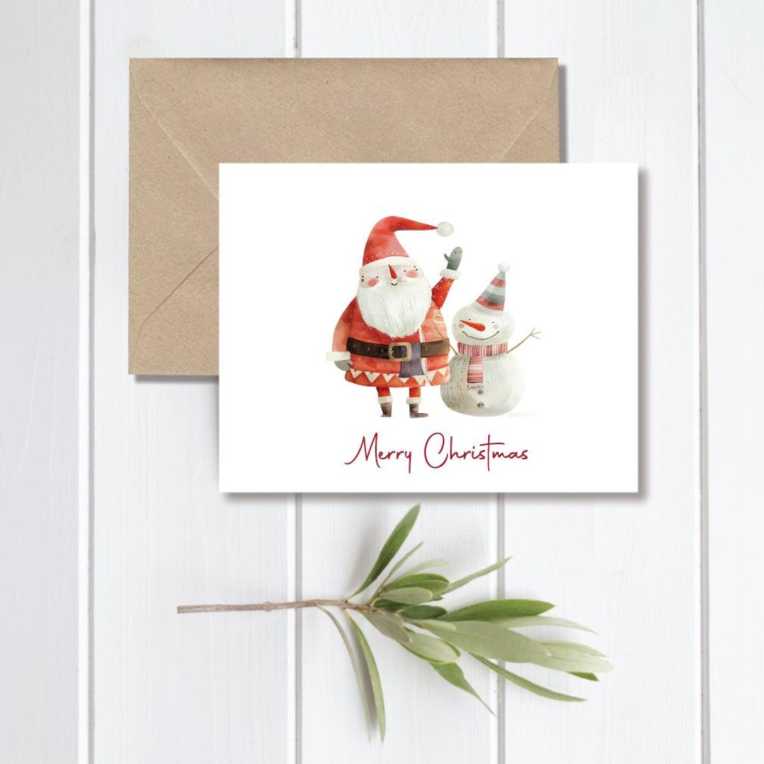 Santa Christmas Cards, Santa Claus, Christmas Cards, Holiday Cards ...