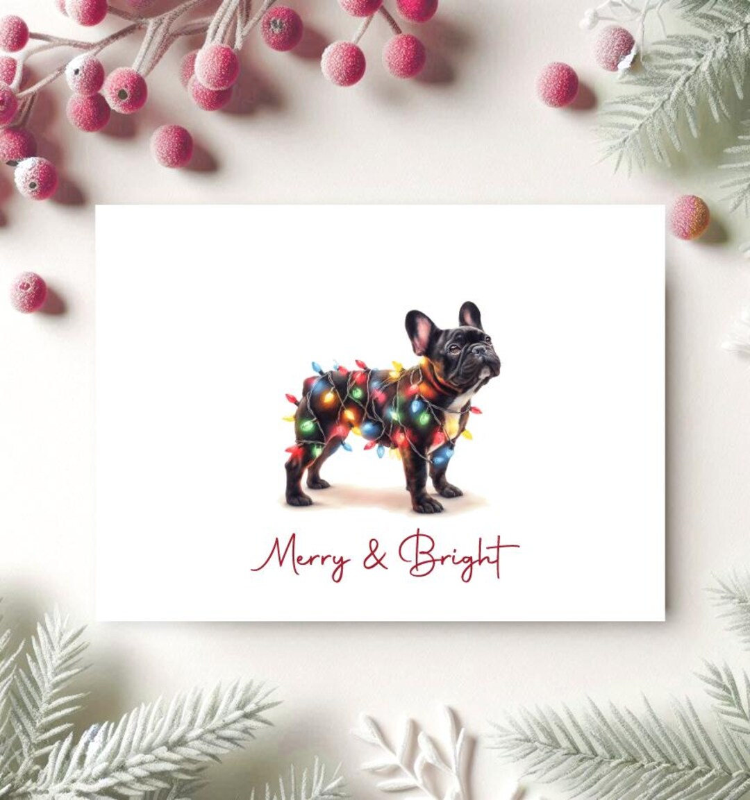 Dog Christmas Cards, Holiday Card Set, Dogs, Dog Stationery, Dog Cards ...