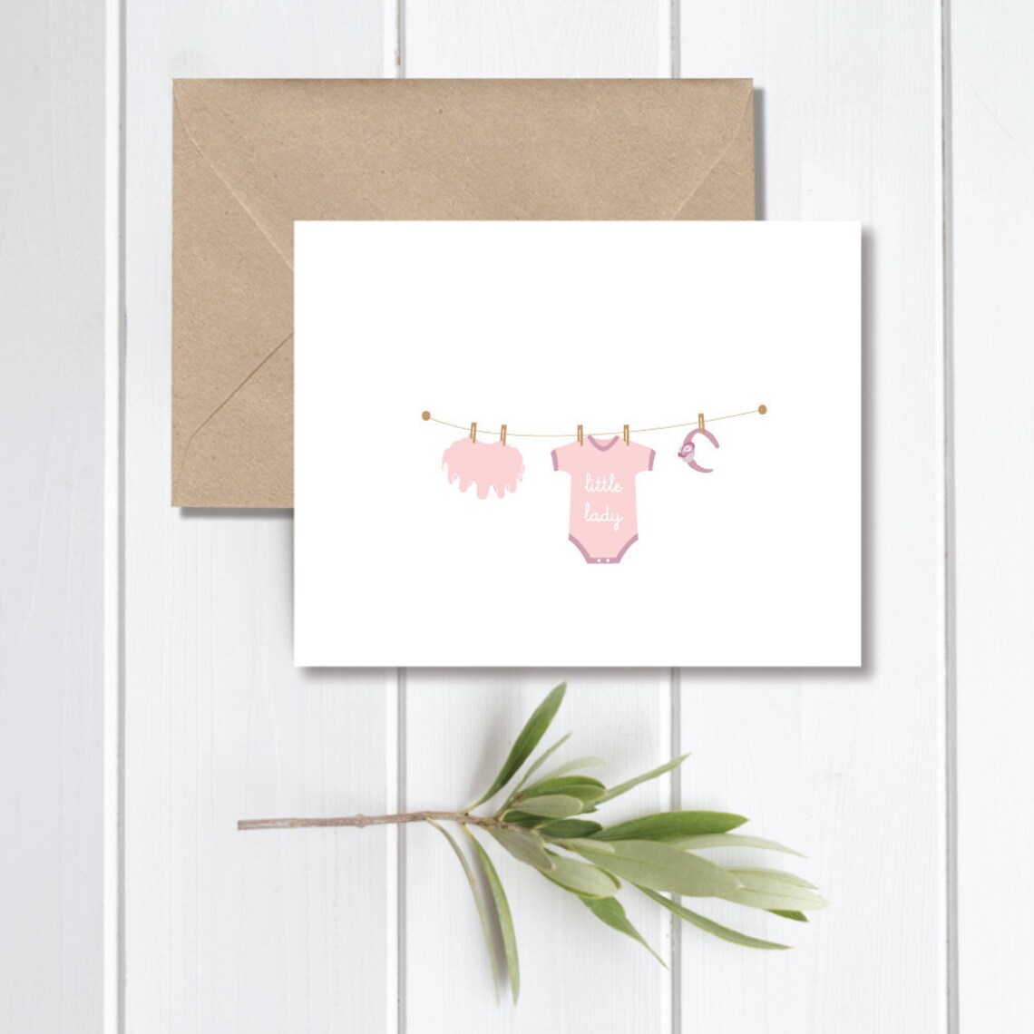 Baby Thank You Cards Baby Girl Thank You Cards Baby Shower - Etsy