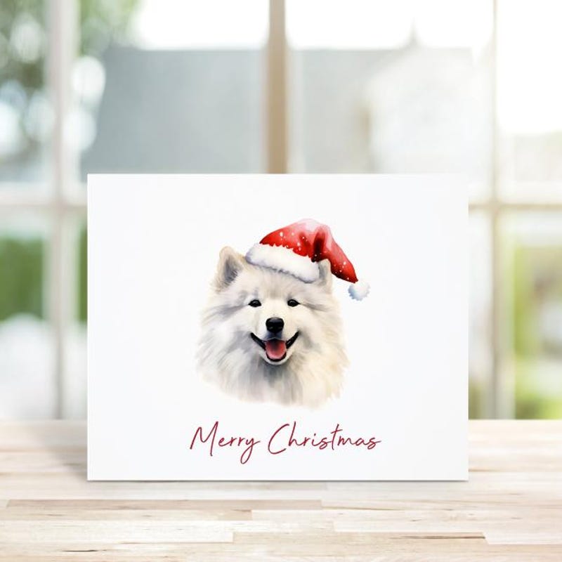 Samoyed Christmas Paper - Etsy