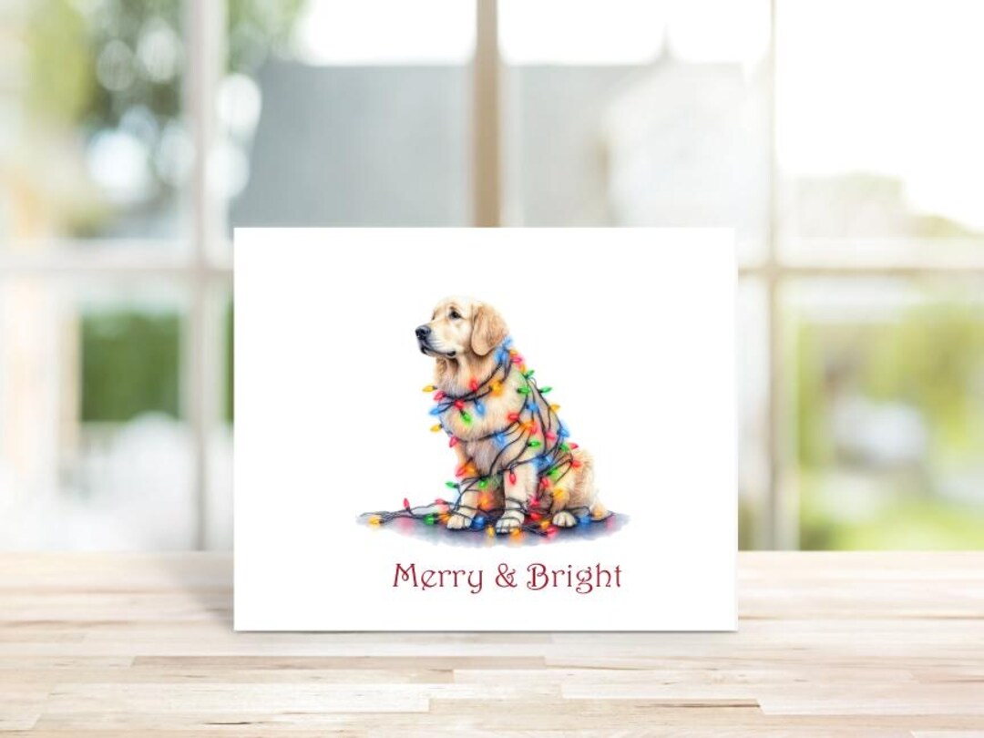 Dog Christmas Cards, Holiday Card Set, Dogs, Dog Stationery, Dog Cards ...