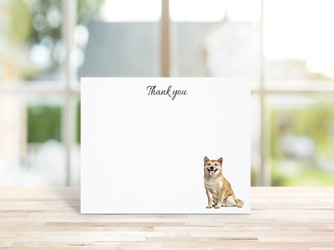 Shiba Inu Note Cards, Shiba Inu, Shiba Inu Thank Yous, Shiba Inu ...
