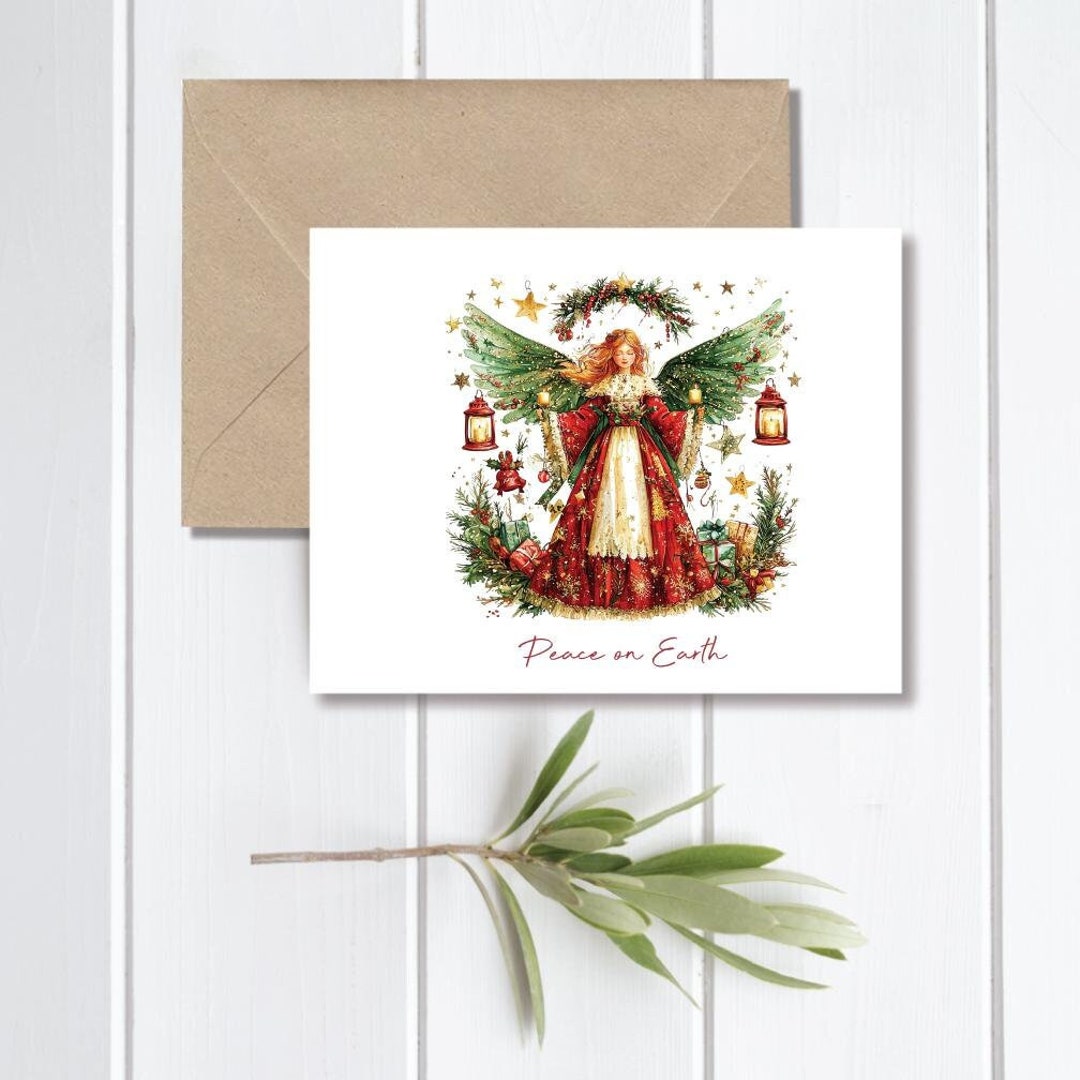 Christmas Cards, Angels, Christmas Angel, Holiday Cards, Rustic ...