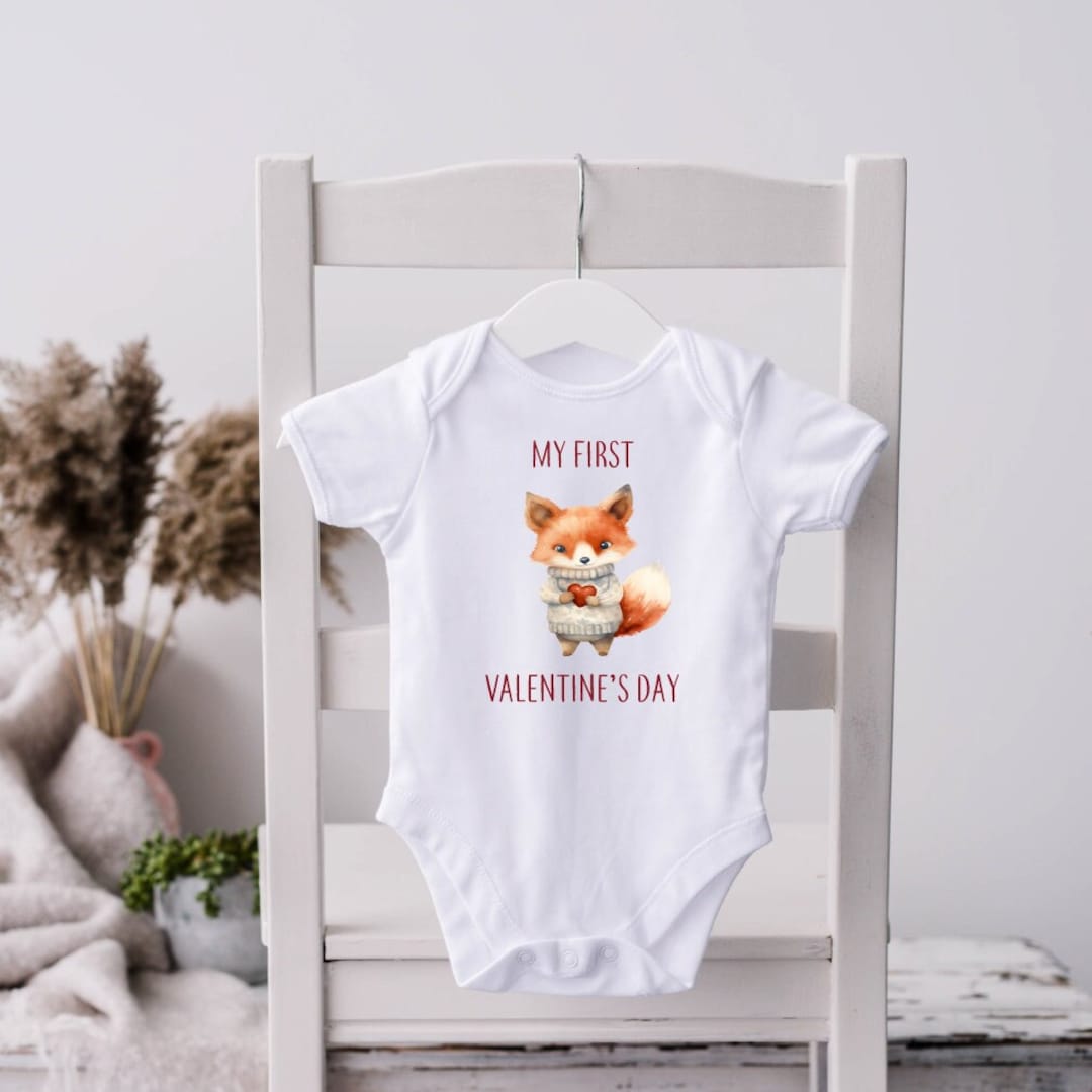 Valentine's Day Shirt, Fox, Gender Neutral, Valentine's Day Shirt ...