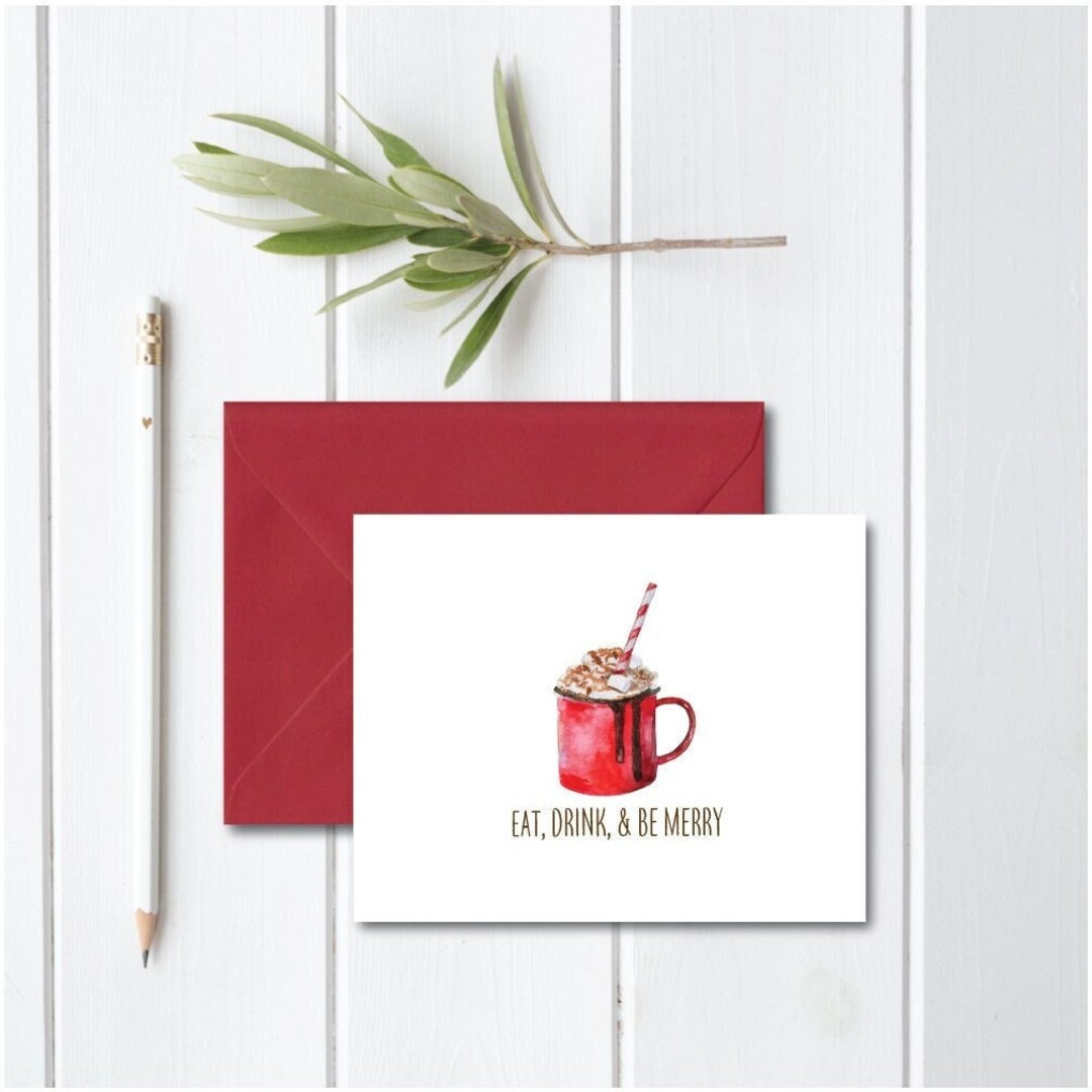 Christmas Cards, Holiday Cards, Hot Chocolate, Candy Canes, Christmas ...