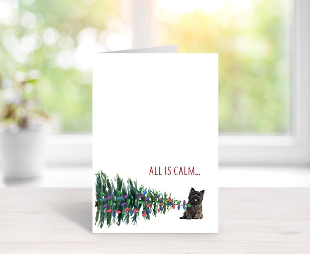 Dog Christmas Cards, Holiday Card Set, Dogs, Dog Stationery, Dog Cards ...
