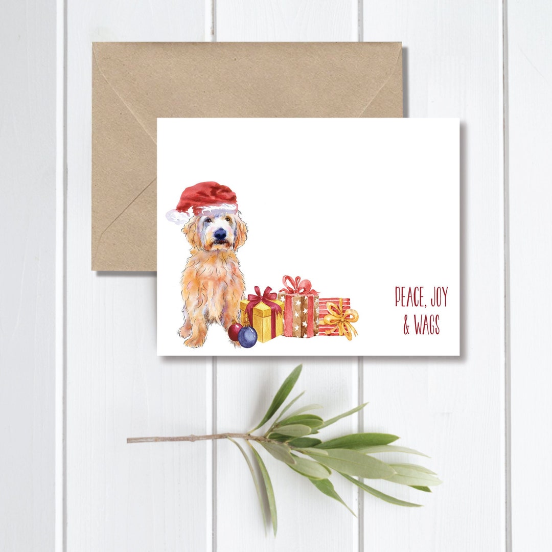 Dog Christmas Cards, Holiday Card Set, Dogs, Dog Stationery, Dog Cards ...