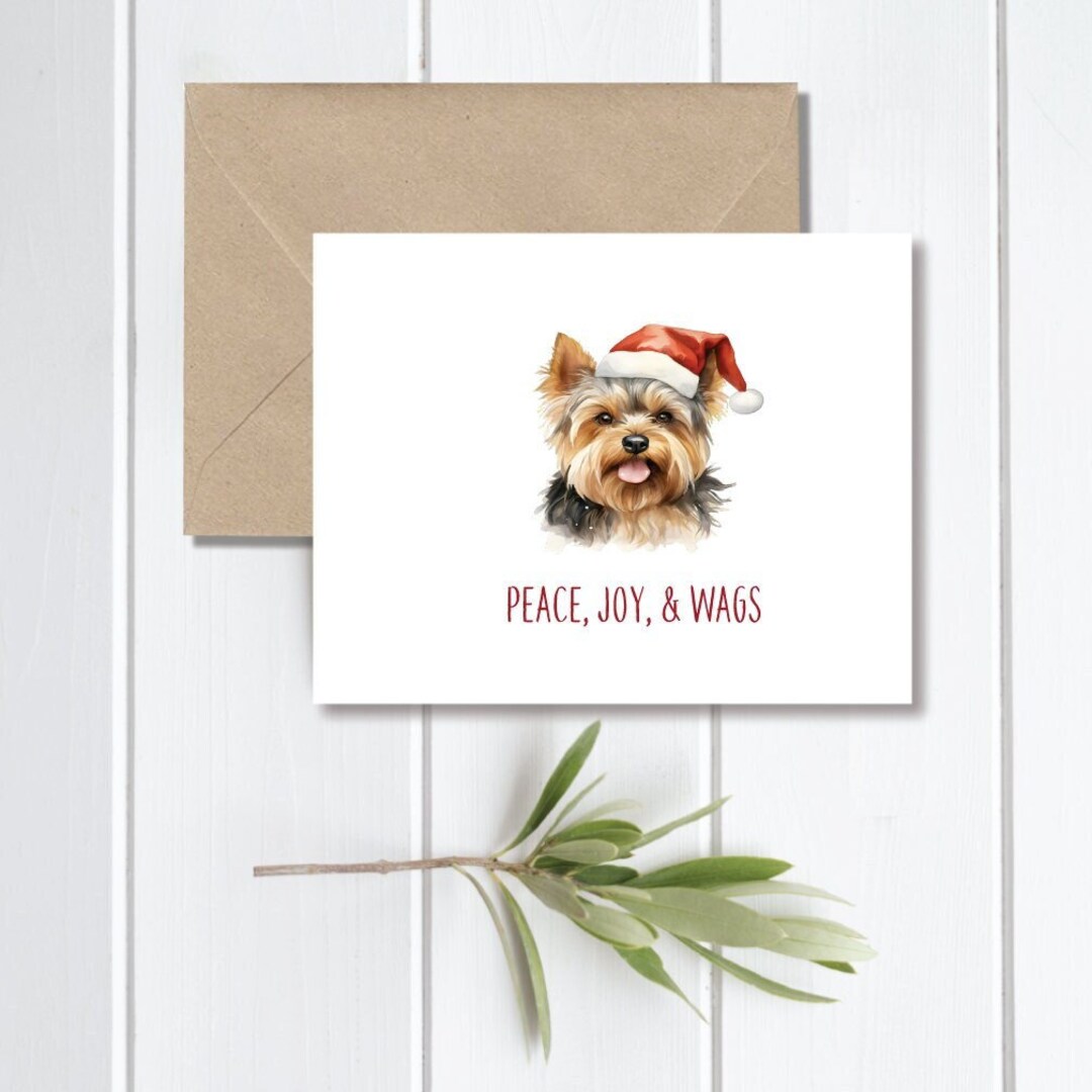 Dog Christmas Cards, Holiday Card Set, Dogs, Dog Stationery, Dog Cards ...