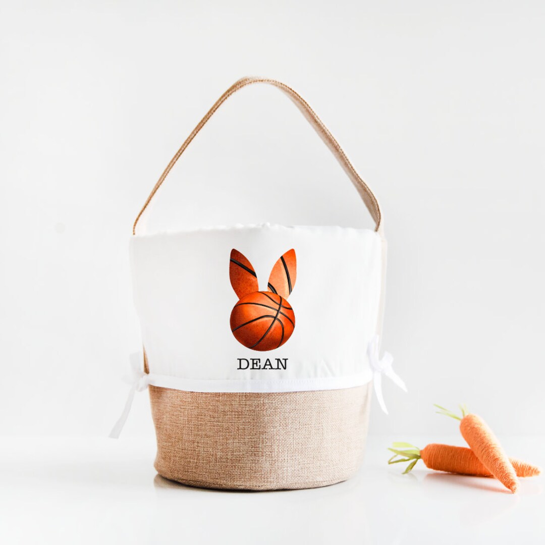 Easter Basket, Easter Basket for Basketball Player, Personalized Easter ...