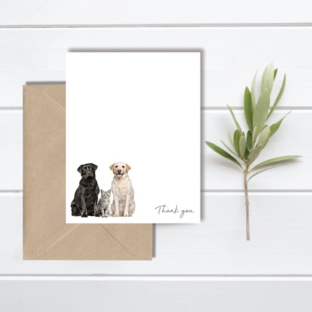 Brown Lab Breed Gift, Labrador Retriever, Labrador Retriever Stationery ...