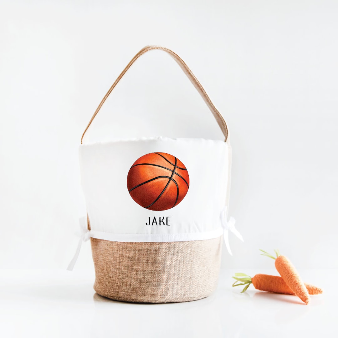Easter Basket, Easter Basket for Basketball Player, Personalized Easter ...