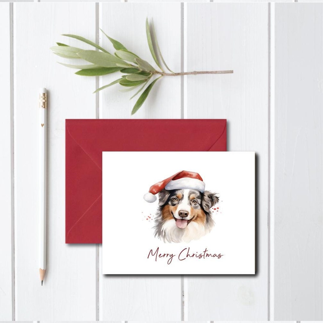 Dog Christmas Cards, Holiday Card Set, Dogs, Dog Stationery, Dog Cards ...