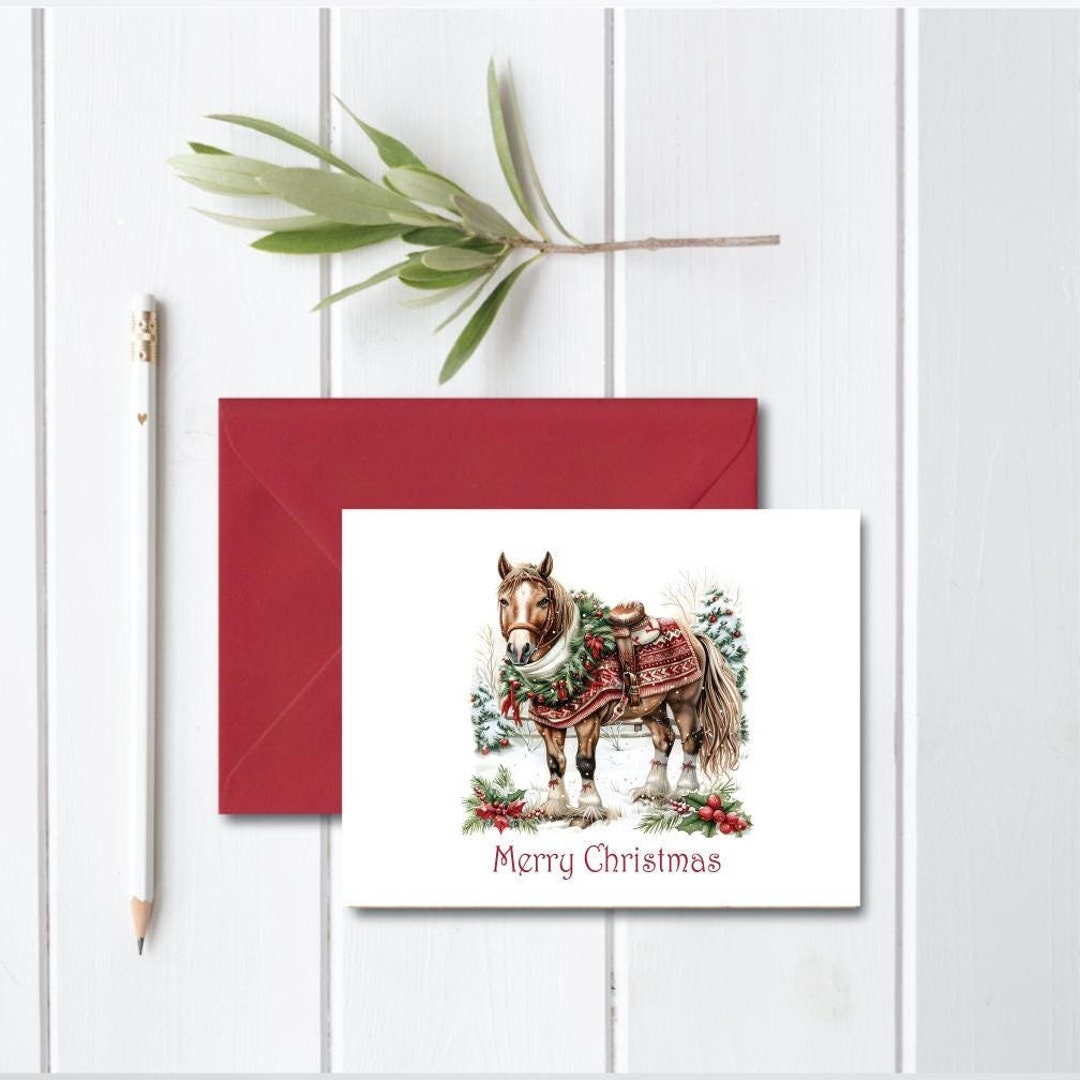 Christmas Cards, Horses, Holiday Cards, Horse Christmas Cards ...