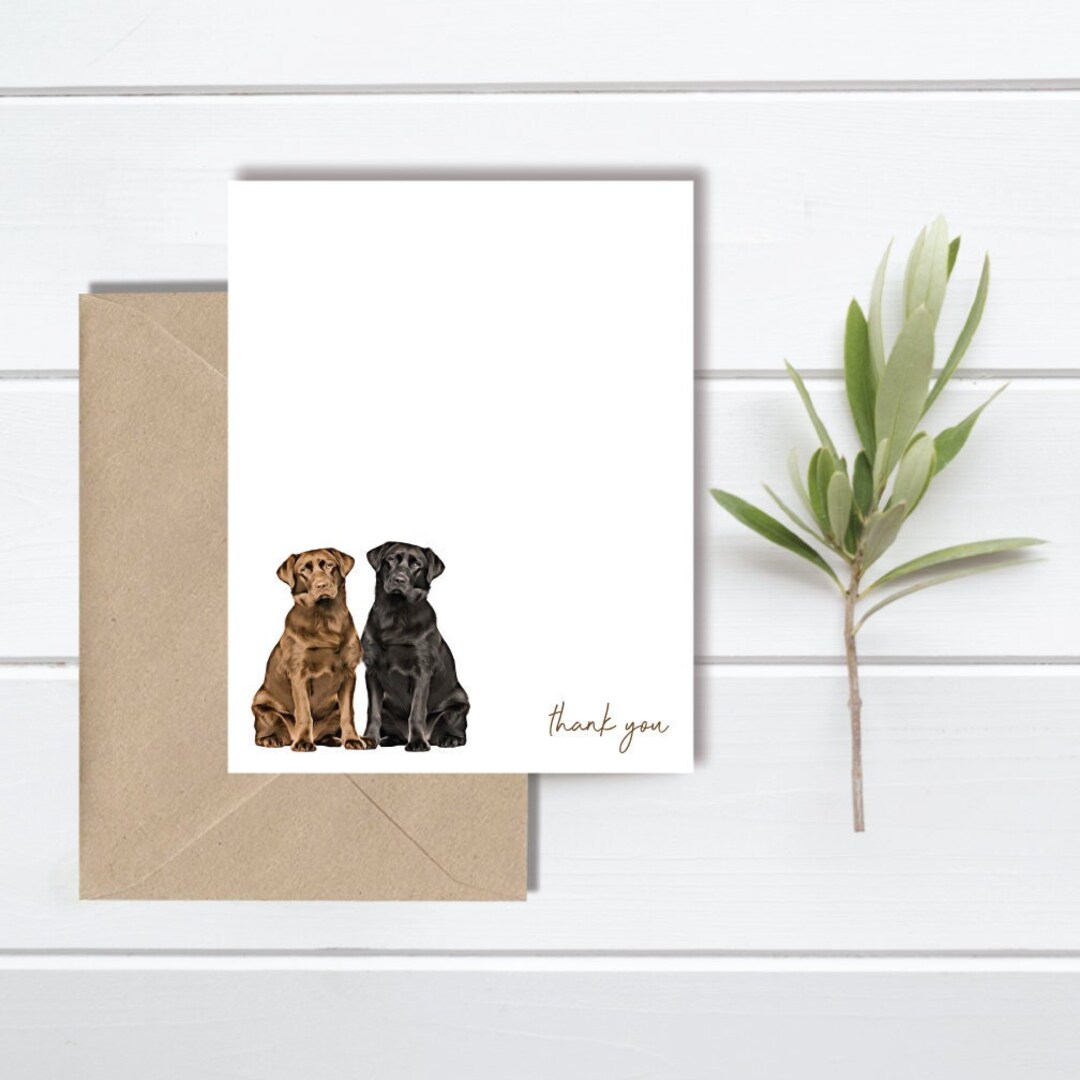 Black Lab Breed Gift, Labrador Retriever, Labrador Retriever Stationery ...