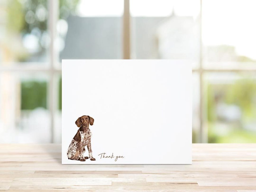 German Shorthaired Pointer, Stationery, Dog Note Cards, Stationery ...