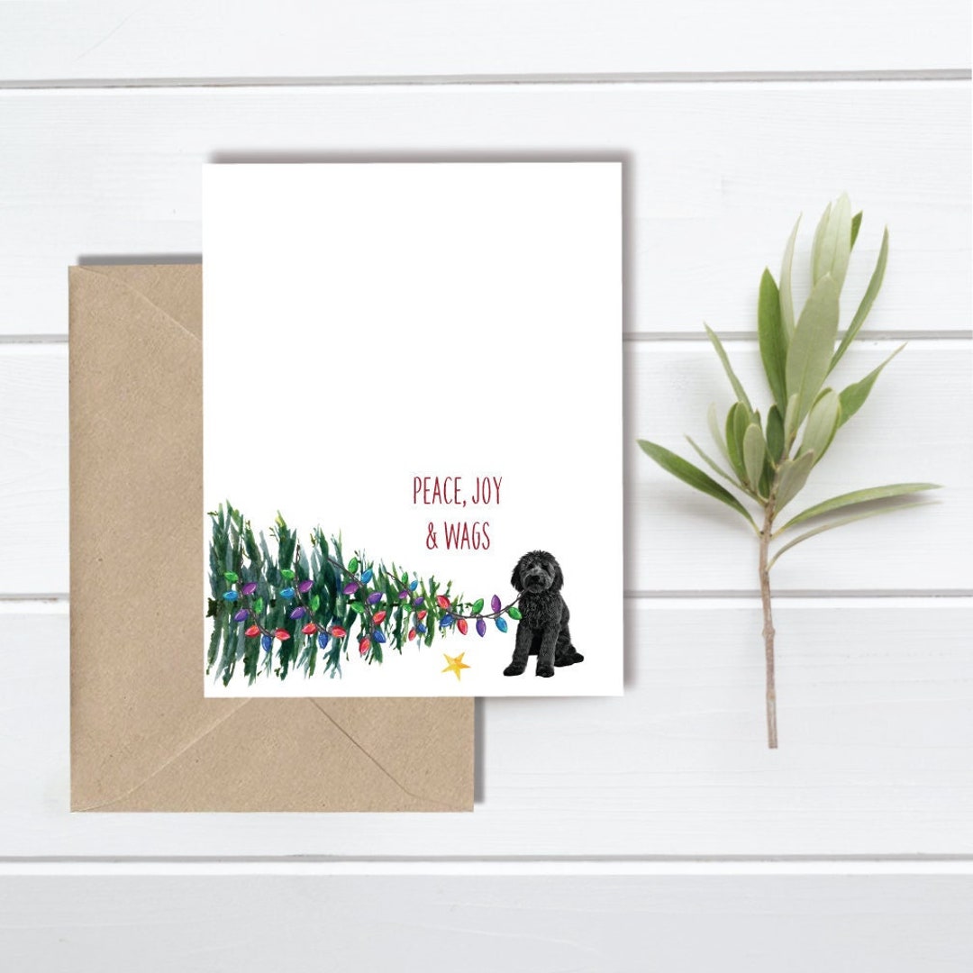 Dog Christmas Cards, Holiday Card Set, Dogs, Dog Stationery, Dog Cards ...