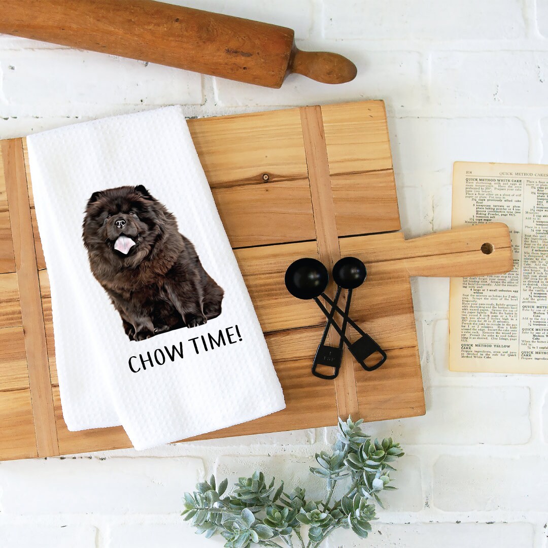 Chow Chow, Tea Towel, Kitchen Towel, Chow Chow Towel, Dog Dish Towels ...