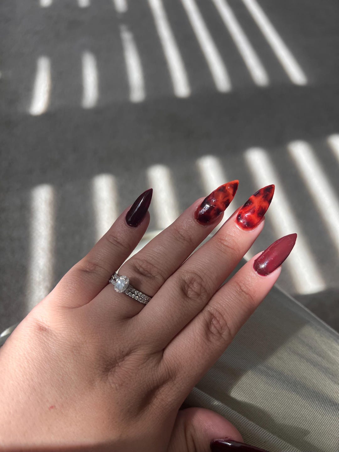 Tourtise Shell Press on Nails - Etsy