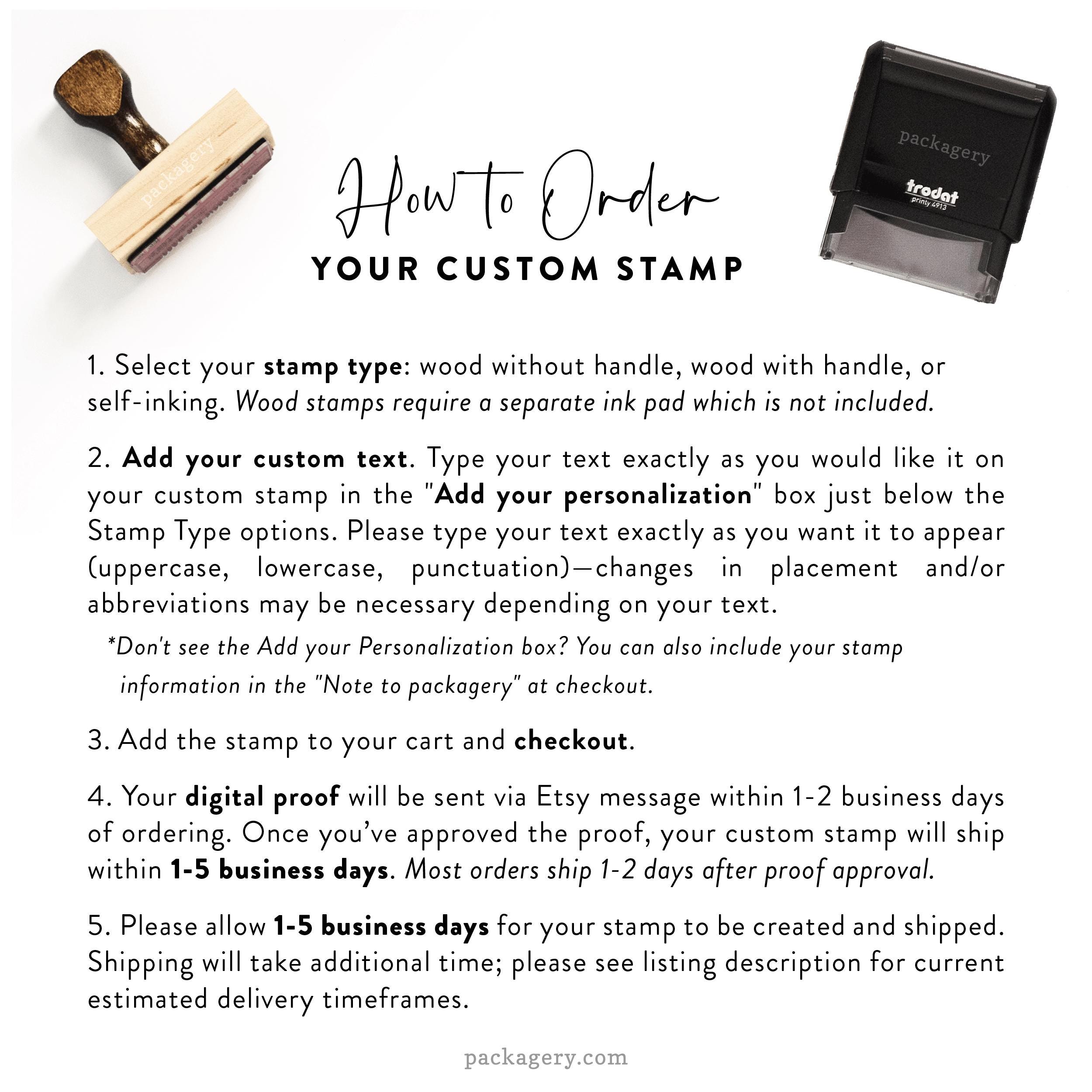 Address Stamp, Self Inking Address Stamp, Return Address Stamp ...
