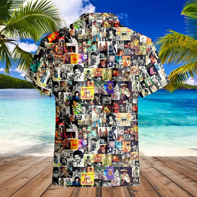 Jimi Hendrix Hawaiian Shirt