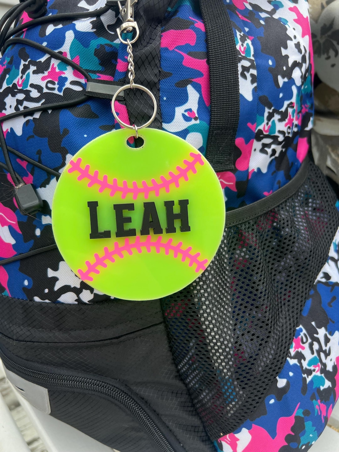 Custom Softball Bag Tags - Etsy