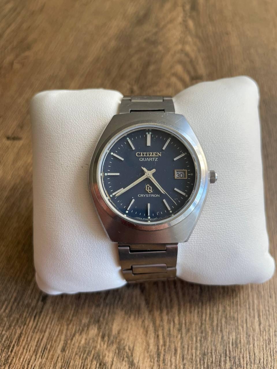 Vintage Citizen Quartz Crystron Watch – Japan, Excellent Condition - Etsy